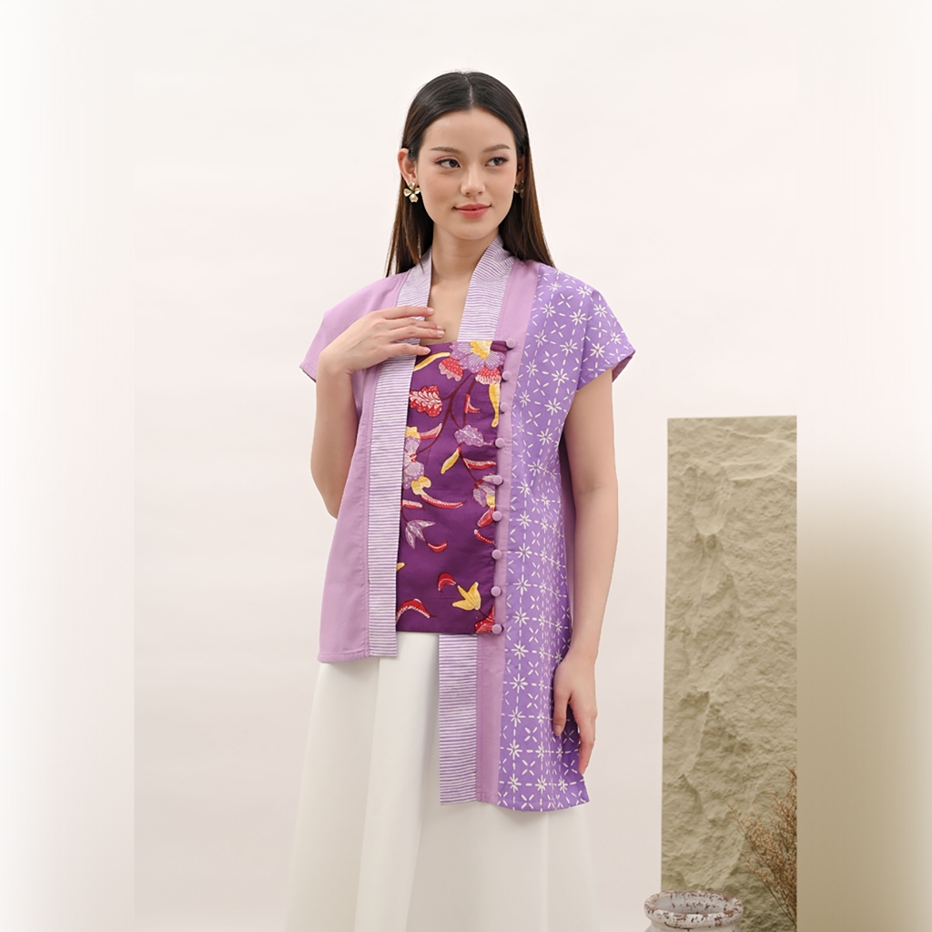 NONA RARA - Hazel Tulis Betawi kebaya T4251, modern women's batik ...