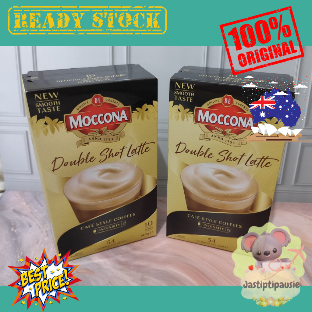 Moccona Double Shot Latte Sachets | 10 packs of Australia | Shopee Philippines