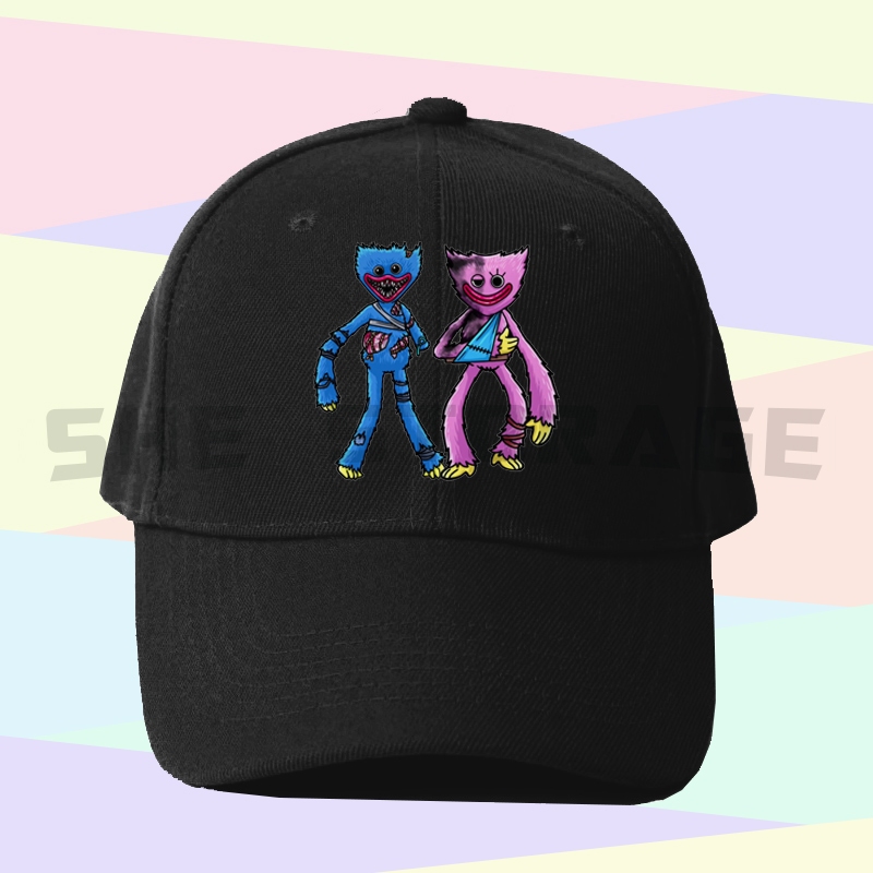 Huggy WUGGY KISSY MISSY POPPY PLAYTIME CHILDREN'S BASEBALL HAT 4 ...