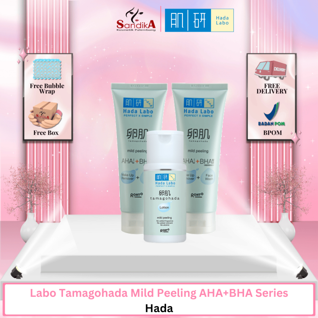 Hada LABO Tamagohada Mild Peeling AHA+BHA Series | Shopee Philippines