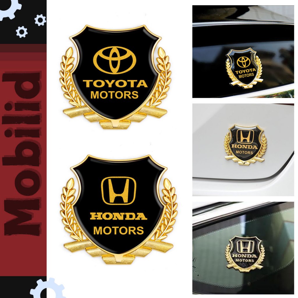 3D Metal Car Stickers 3D Metal Car Stickers Premium Gold Shield VIP ...