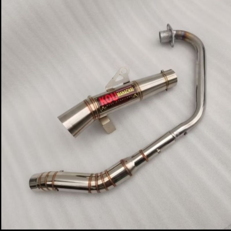 Set KALBE SUPER open daeng open spec exhaust daeng sai4 Canister 51mm ...