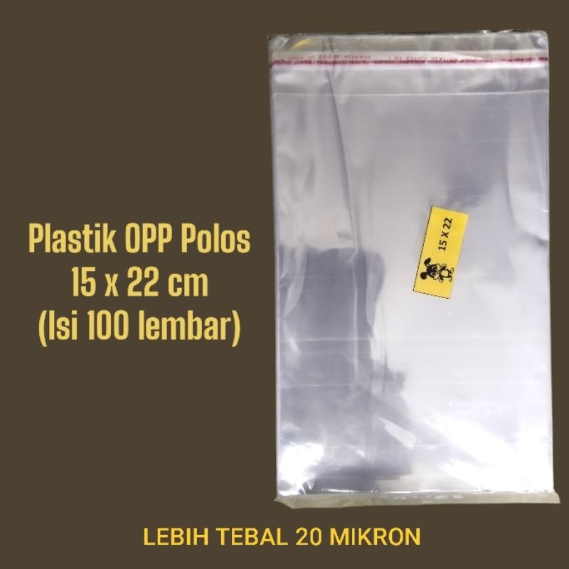 Plastic Invitation/Souvenir/OPP 15x22 cm (Contains 100 sheets) | Shopee ...