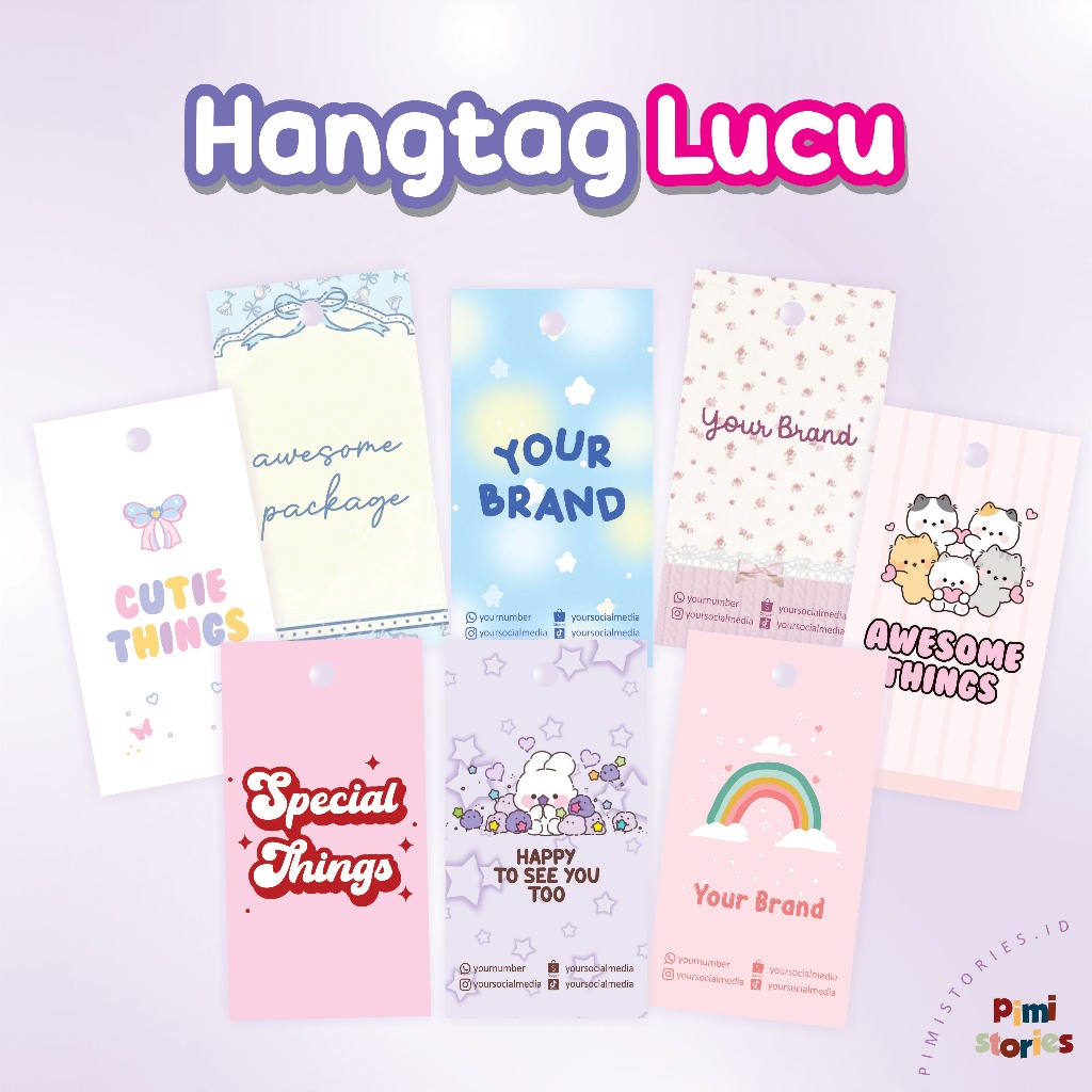 Hang TAG CLOTHES LABEL CLOTHES LABEL PRICE FULLCOLOUR COQUETTE ...