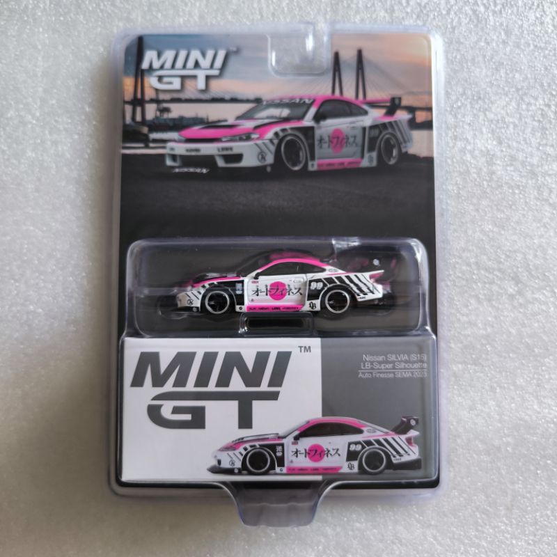 MINI GT 781 LB-SUPER SILHOUETTE NISSAN SILVIA S15 AUTO FINESSE SEMA ...