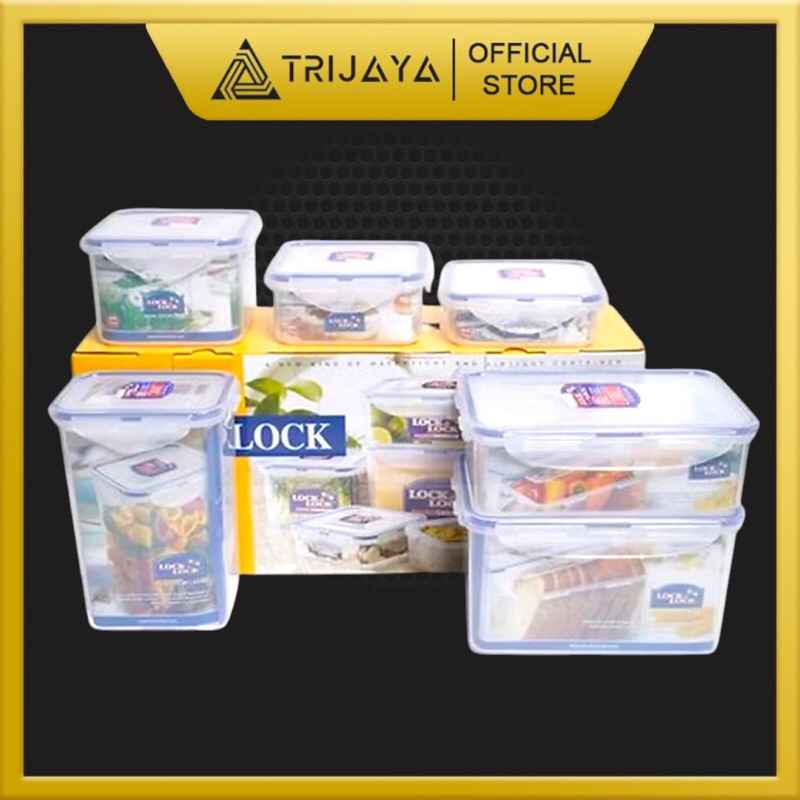 Locknlock Classic Gift Set Lunch Box Contains 6 Pcs - HPL818SHP ...