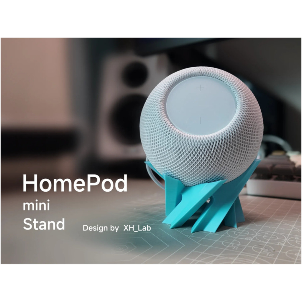 3D Print Custom Apple HomePod Mini Stand Bracket Docking Version 2 ...