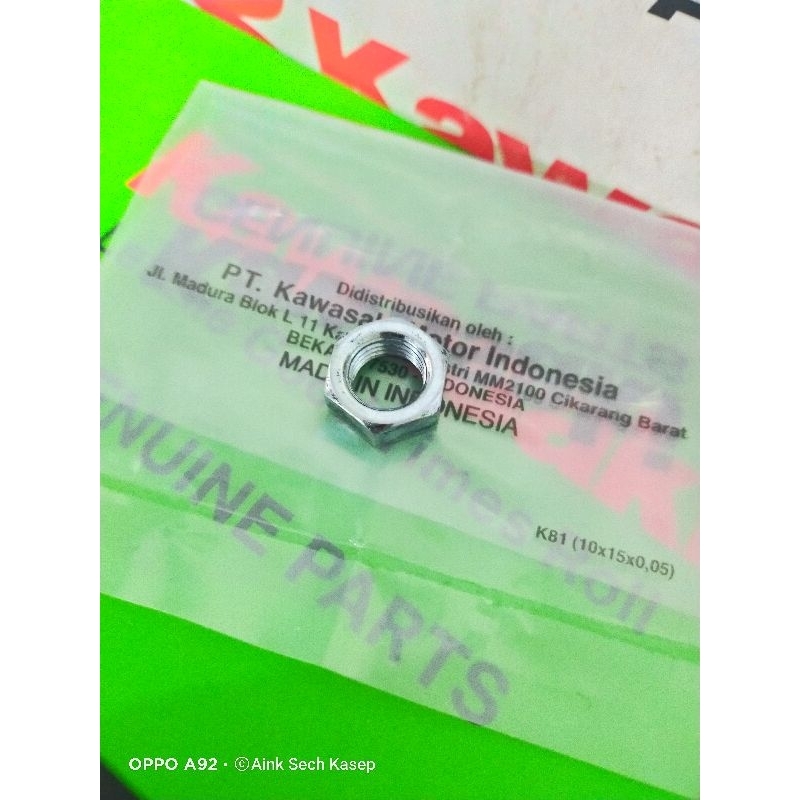 Kaze r swing arm axle nut | Shopee Philippines