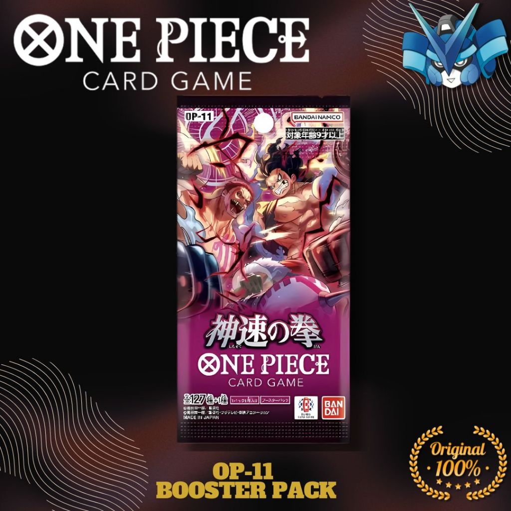 One Piece A Fist of Divine Speed OP-11 Japan / OP11 One Piece TCG ...