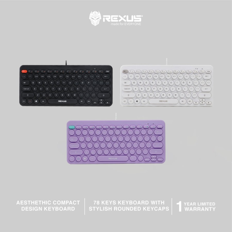 Rexus Keyboard Office K258 | Shopee Philippines