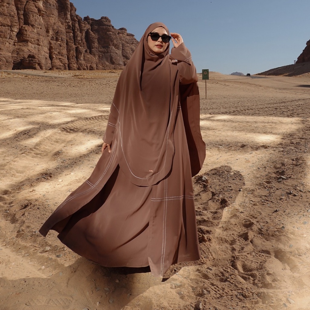 Lozy Hijab - Havina Abaya Set (Sabaya Set Hajj Umrah Veil) | Shopee Philippines