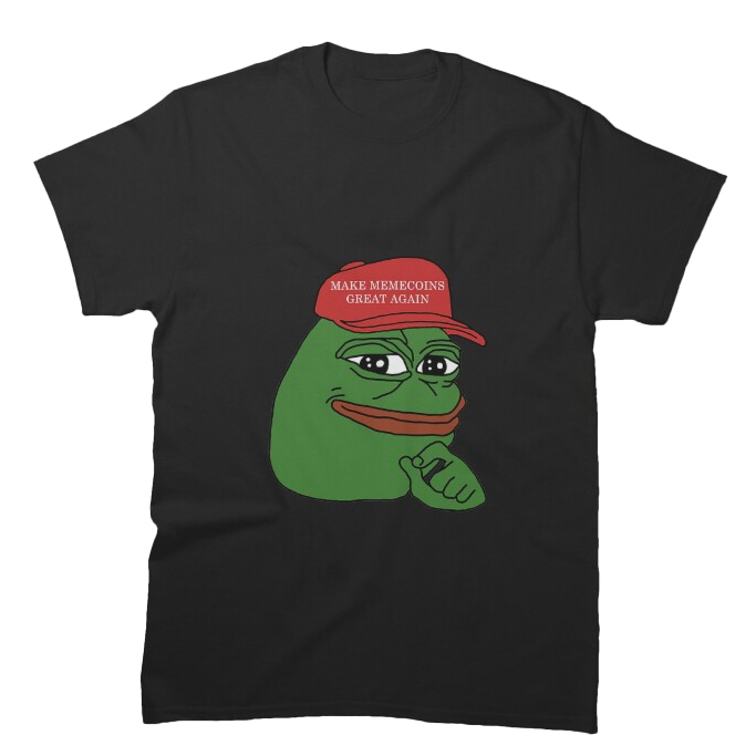 PEPE Mem ecoin Premium Grade 100% Cotton T-Shirt | Shopee Philippines