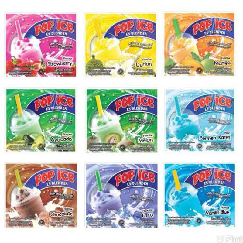 Pop Ice sachet various flavors | Shopee Philippines