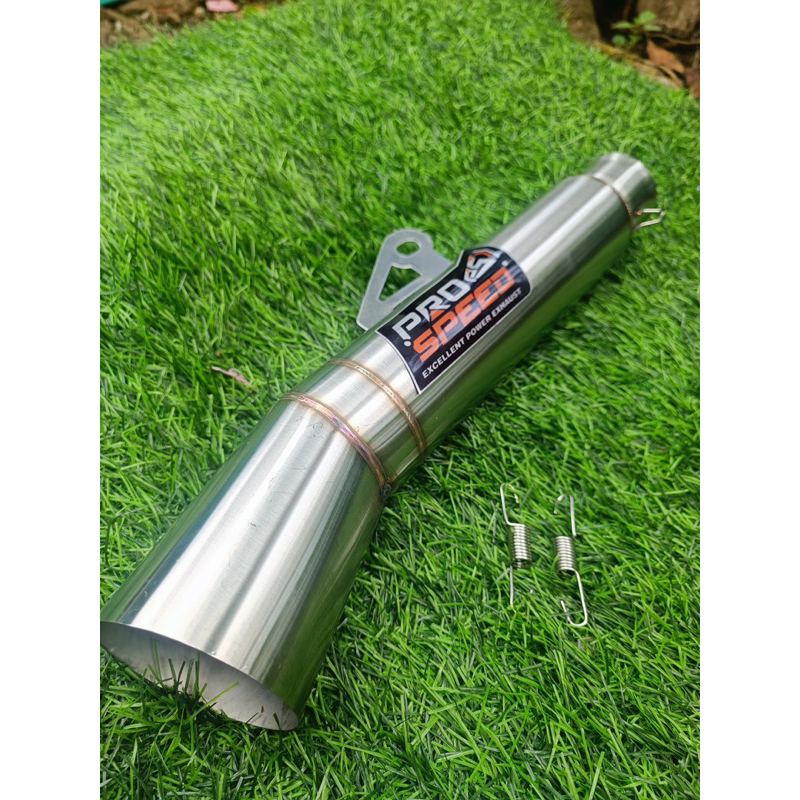 Pro speed pipe canister only big elbow open pipe Daeng sai4 GP warrior ...
