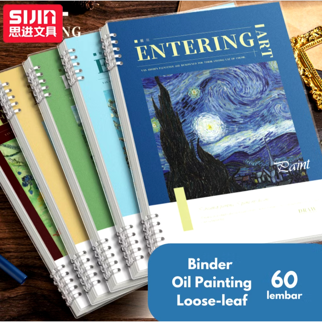 Sojin Binder Oil painting Loose-leaf/ Binder B5 painting cover ...