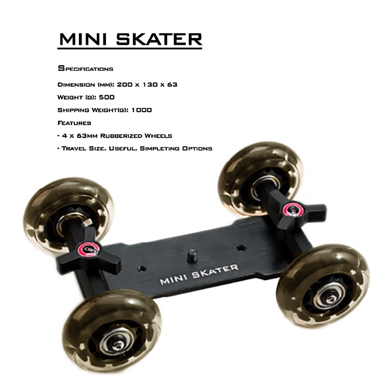 Dolly Mini Skater for Camera | Shopee Philippines