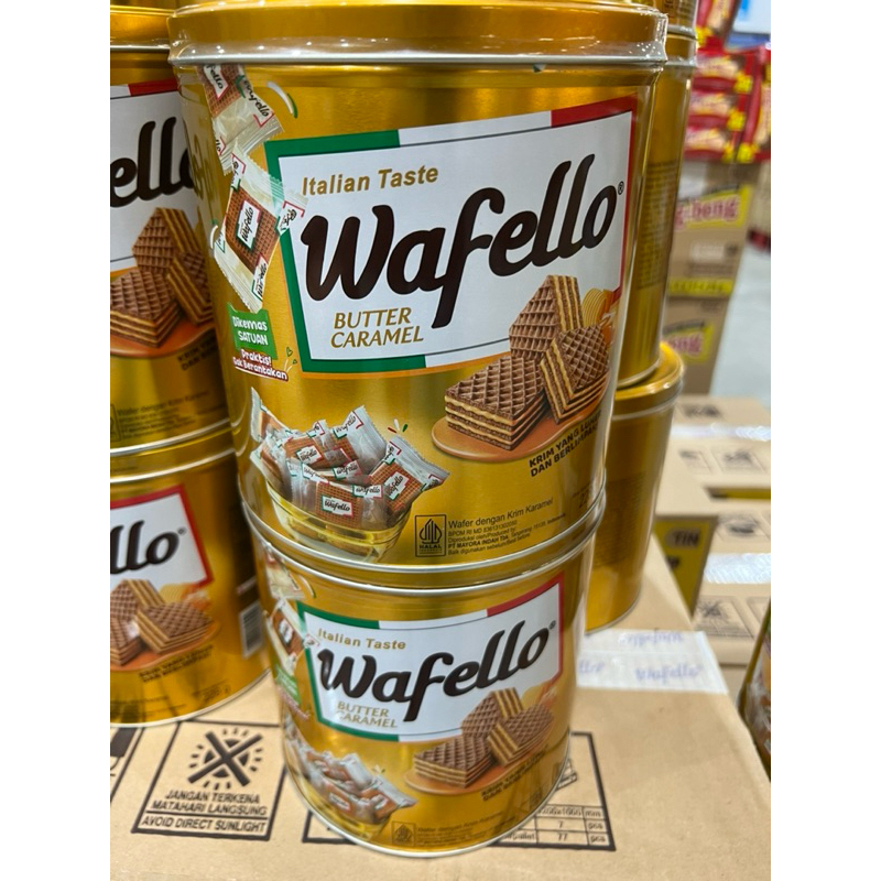 Roma Wafello Butter Caramel / Canned Choco Blast 228 gr | Shopee ...