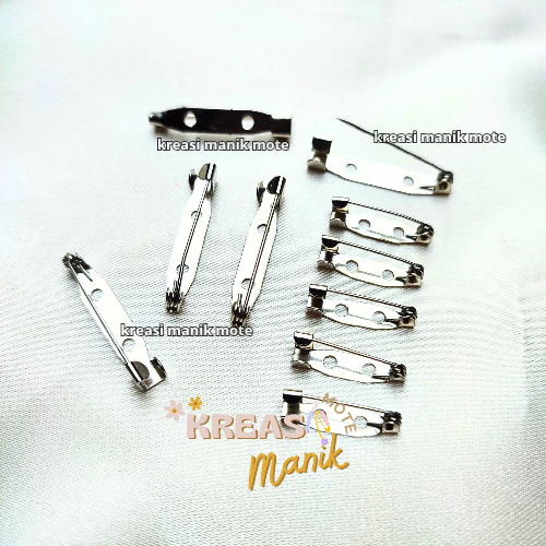 Iron Brooch Pin Treads / Brooch Pins / Iron Pins / DIY Pins / Hijab ...