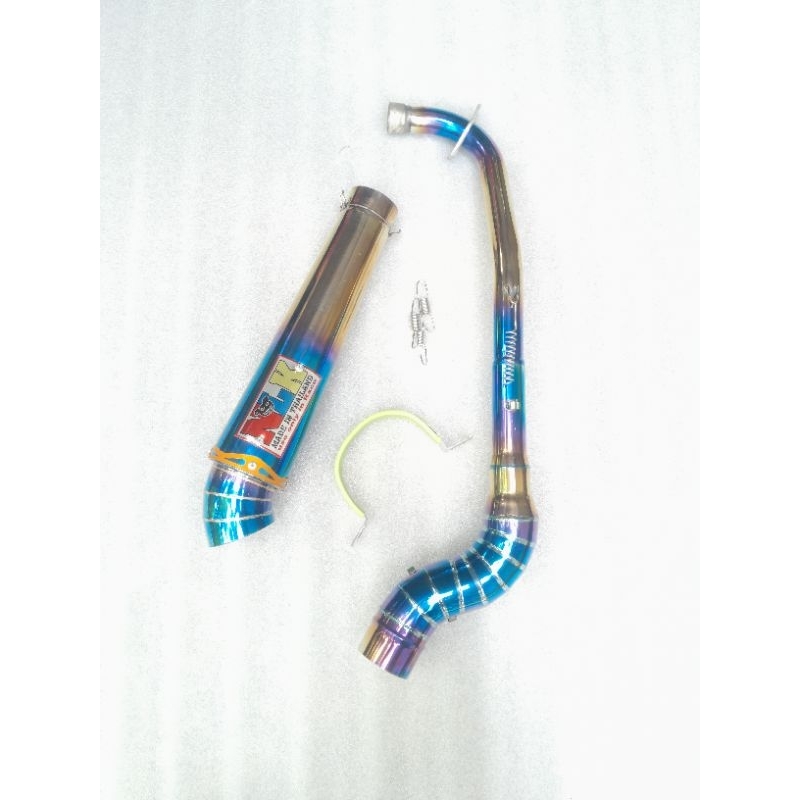 Nlk Pipe canister contour open specs exhaust Pipe for Wave 125 Xrm 110/ ...