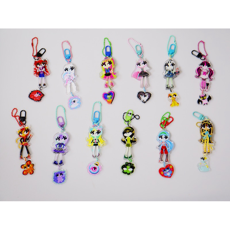 Monster High (More Characters!) Acrylic Keychain Fanart by Alixis ...
