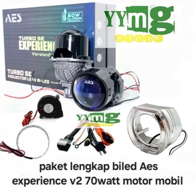 Biled PACKAGE AES EXPERIENCE V2 70WATT COMPLETE AES TURBO SE 2.5INCH ...