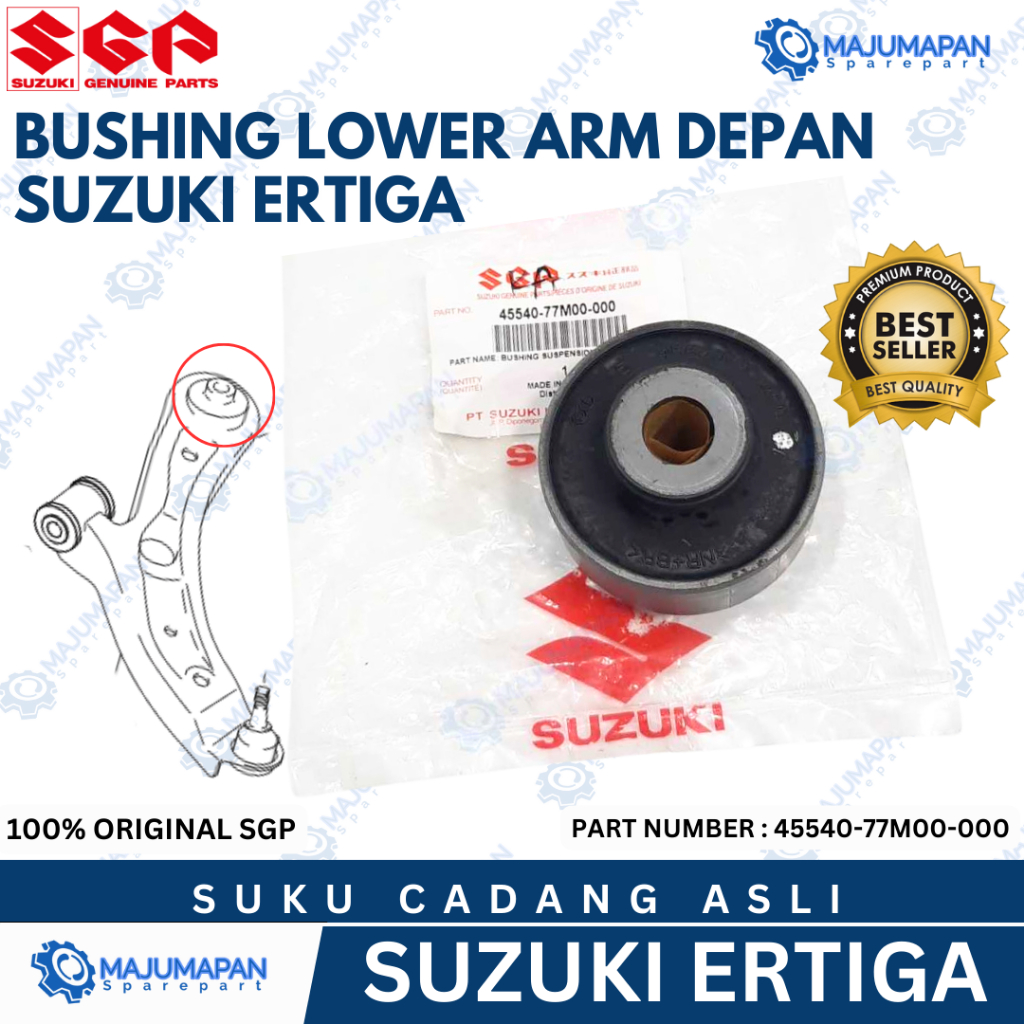 SUZUKI Front lower arm Bushing ertigaSUZUKI sgpOriginal | Shopee ...