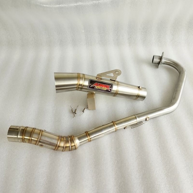 King DRAG Super Open spec pipe Gp warrior Tube type 1set for Raider ...