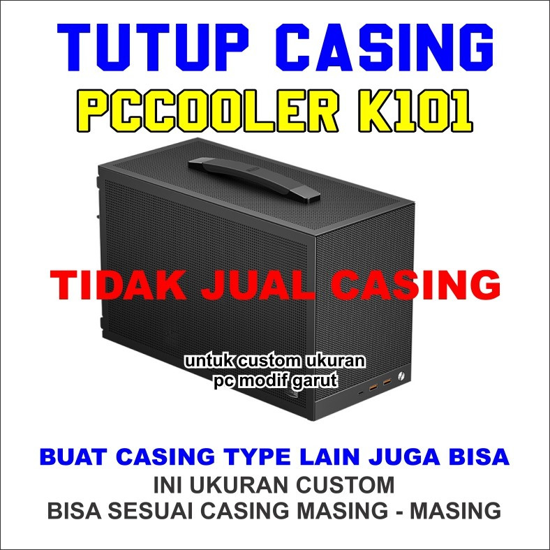 Side PANEL COVER CASING PCCOOLER K101 ONLY THE COVER | Shopee Philippines