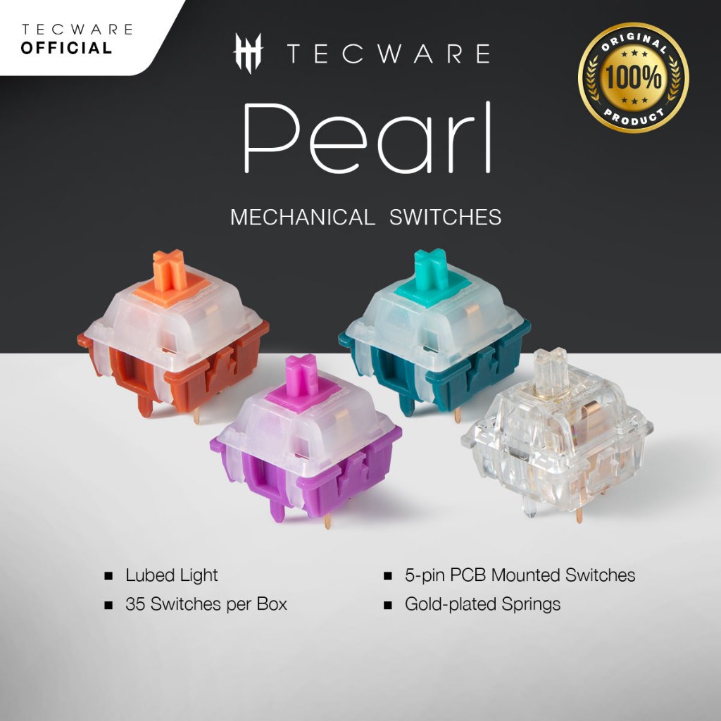 TECWARE PEARL Mechanical Keyboard Switch | Shopee Philippines