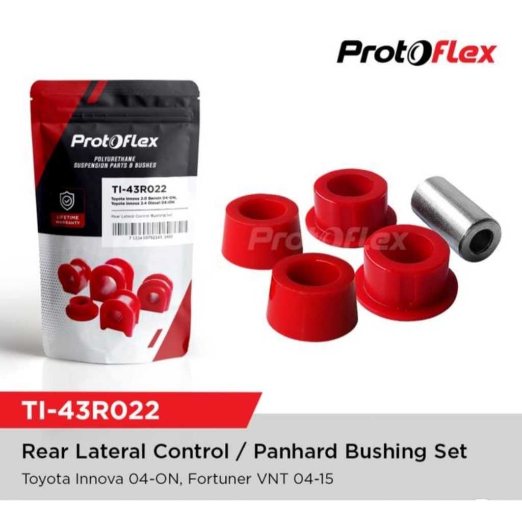 Protoflex TI-43R022 Lateral Panhard Rear Toyota Fortuner Gen 1 (2004 ...
