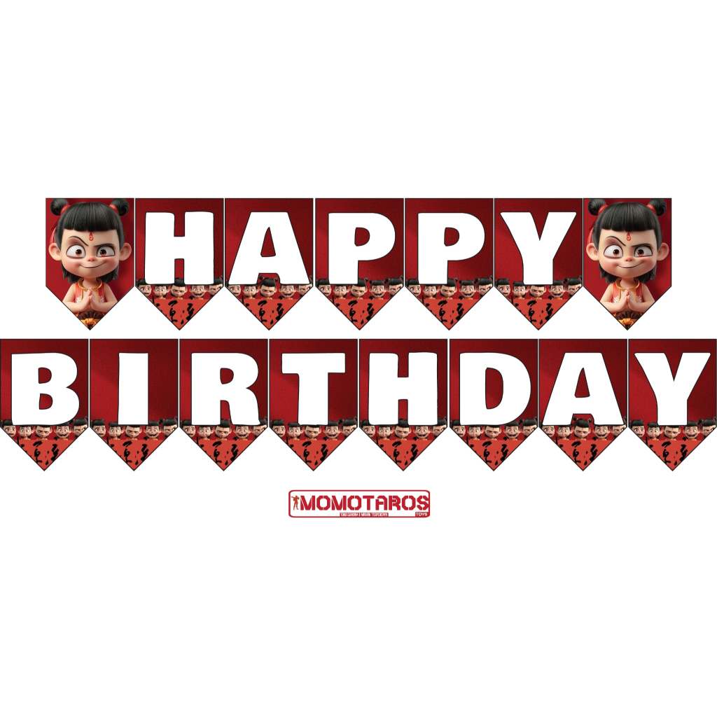 Hbd Nezha the movie Chinese animation Banner | Shopee Philippines