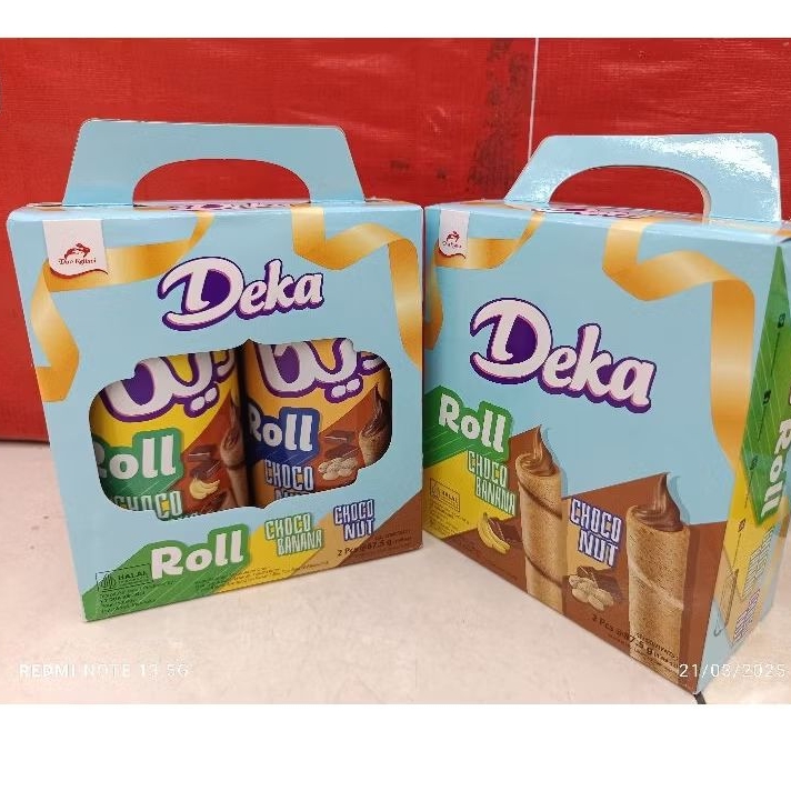 Deka Stik Roll PACKAGE contains 2 Cans of Chocolate - nuts from PT Dua ...