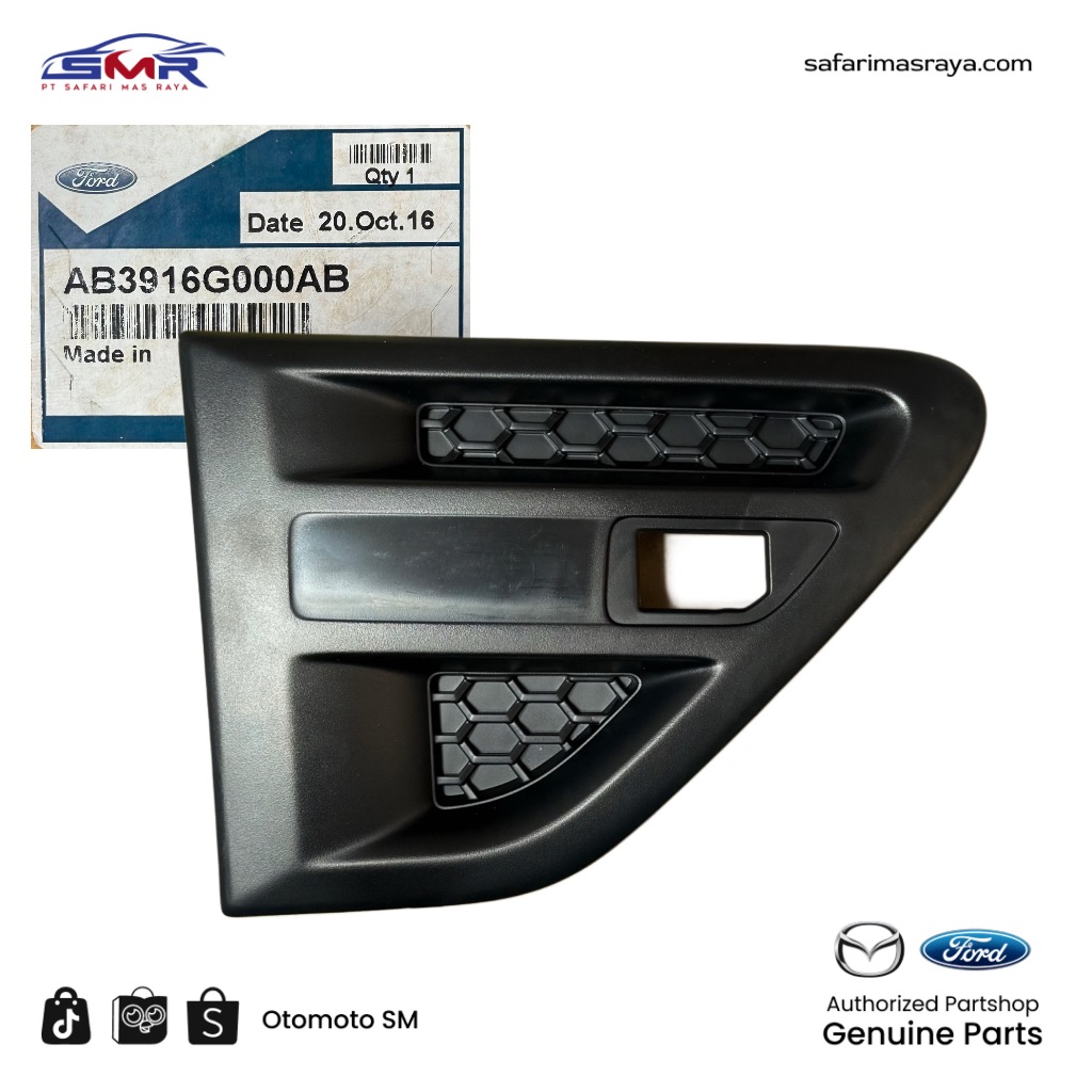Original Ford Ranger 2.2 Front Right Fin Logo Vent Fender | Shopee ...