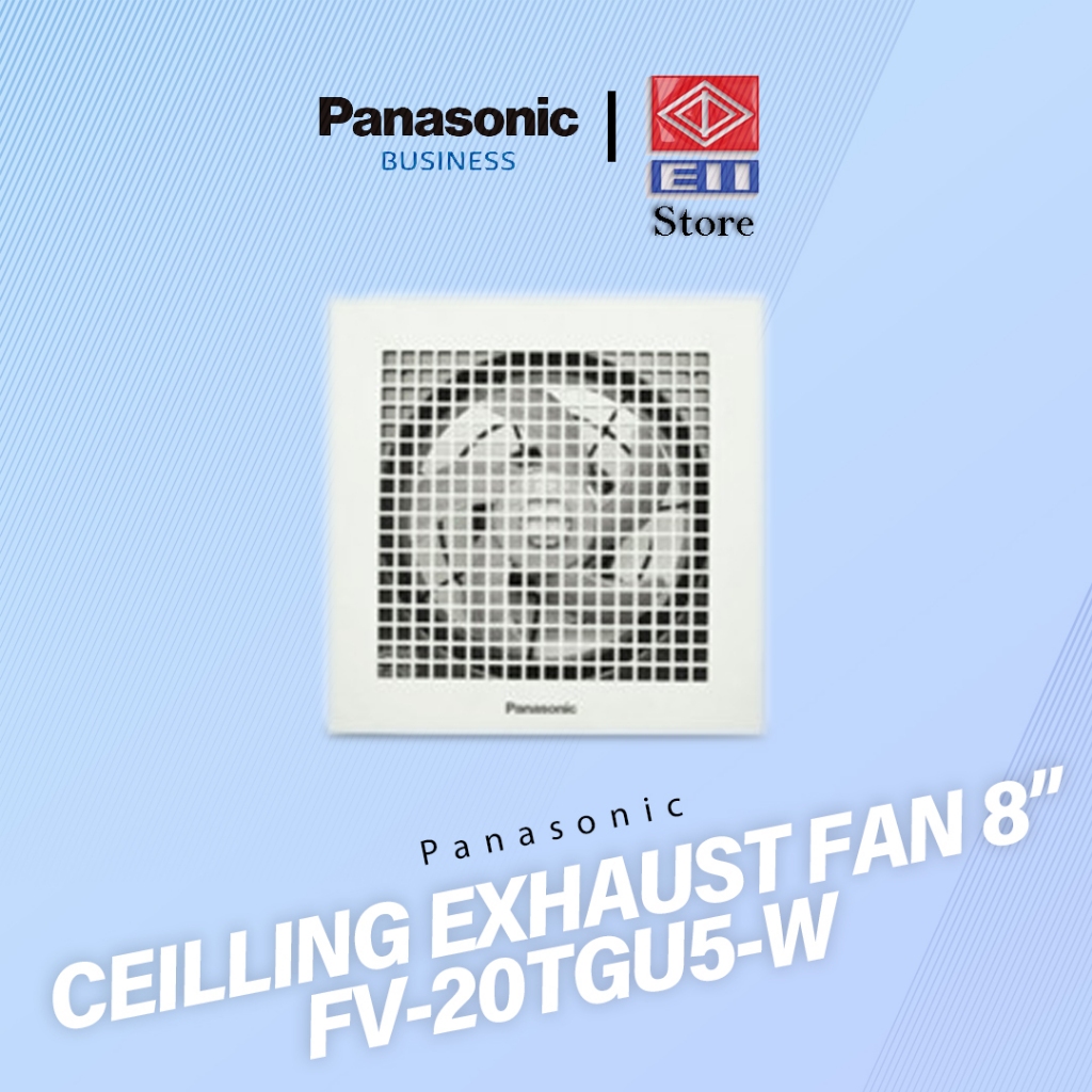 Panasonic Ceilling Exhaust Fan 8" | Fv-20tgu5-w | Shopee Philippines