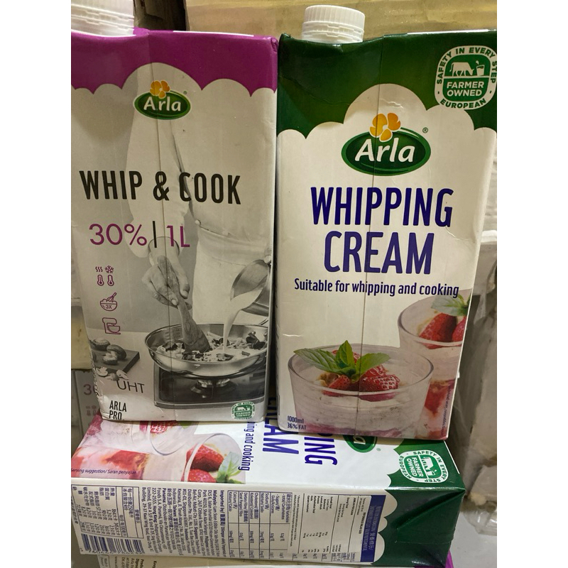 ARLA WHIPPING CREAM 1 LITER | Shopee Philippines