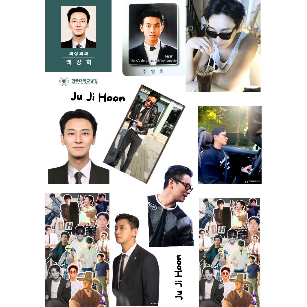 Ju Ji Hoon Korean Actor Sticker | Shopee Philippines