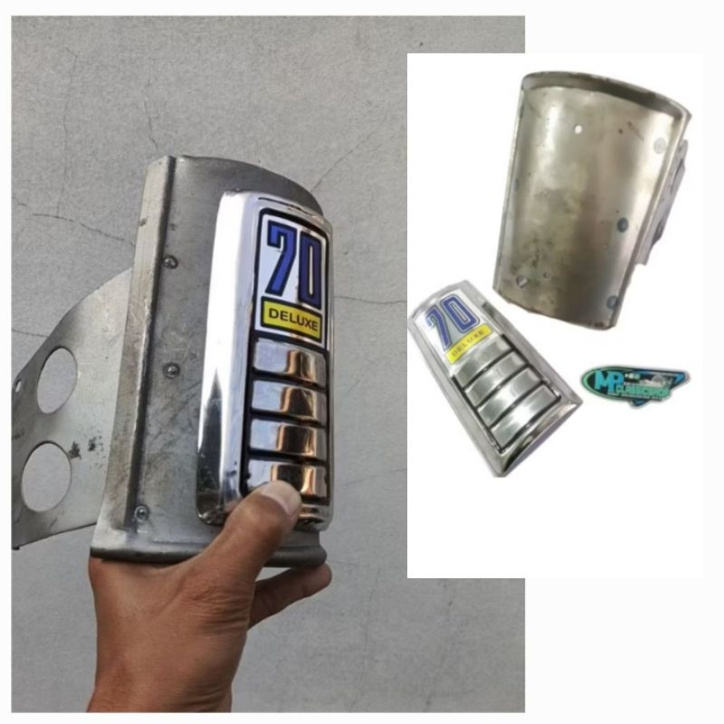 CHEST PANEL SET LOGO FRONT PANEL SET EMBLEM HONDA C70 | Shopee Philippines