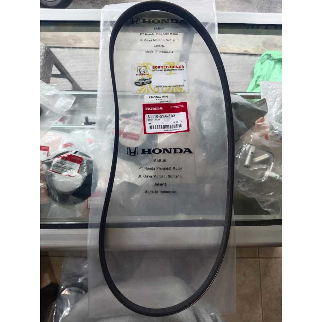 Fanbelt BELT V BELT DRIVE 5PK PANJANG 1120 BRIO SATYA 2017 2018 2019 2020 2021 2022 2023 2024 ...