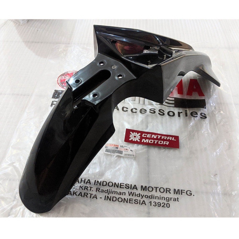 FRONT MUDGER WR155 WR 155 BLUE BLACK ORIGINAL YAMAHA | Shopee Philippines