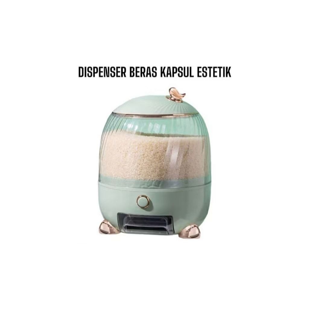 Aesthetic Rice Dispenser Capsule Luxury Antique Rice Dispenser Rice ...