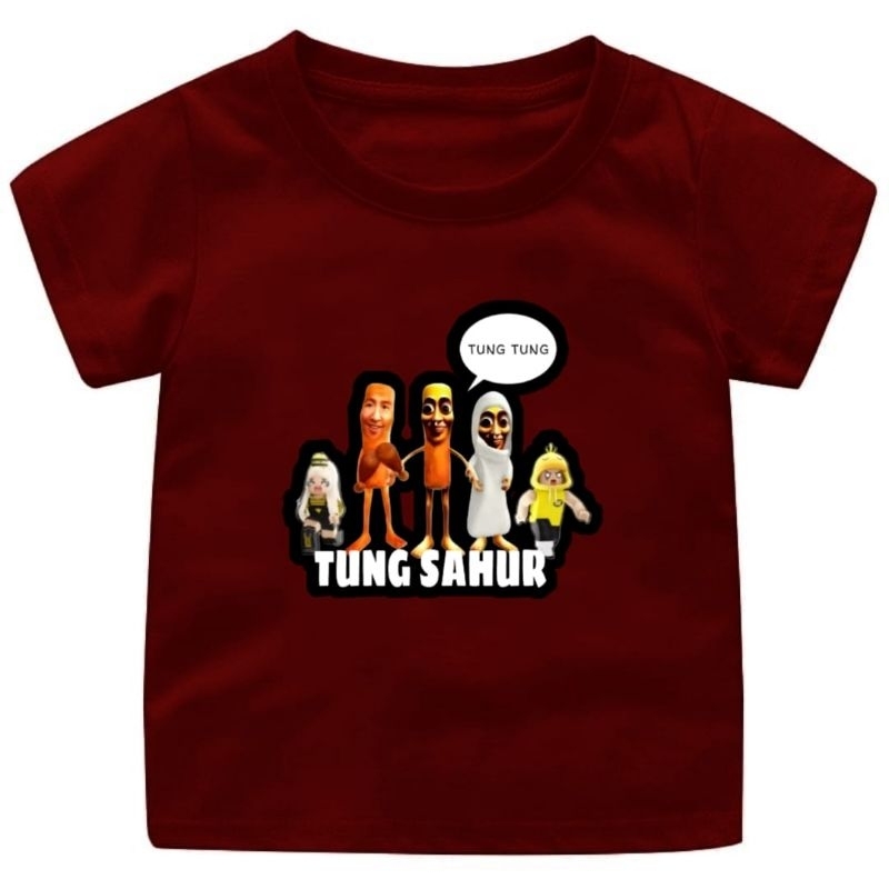 Tops for children/teenagers/and adults with TUNG TUNG TUNG SHAUR 5 ...