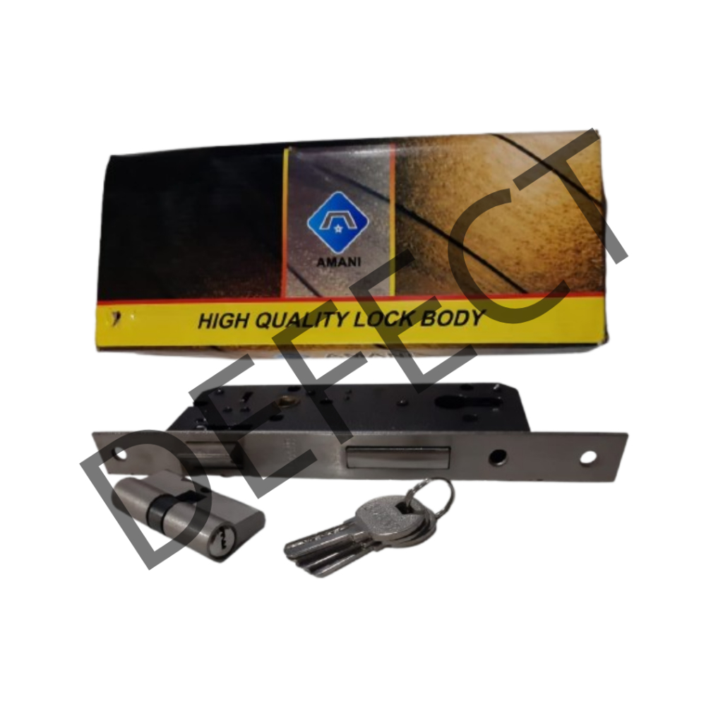 Door lock Body Lockcase/ Mortise lock Amani/ (Defect) | Shopee Philippines