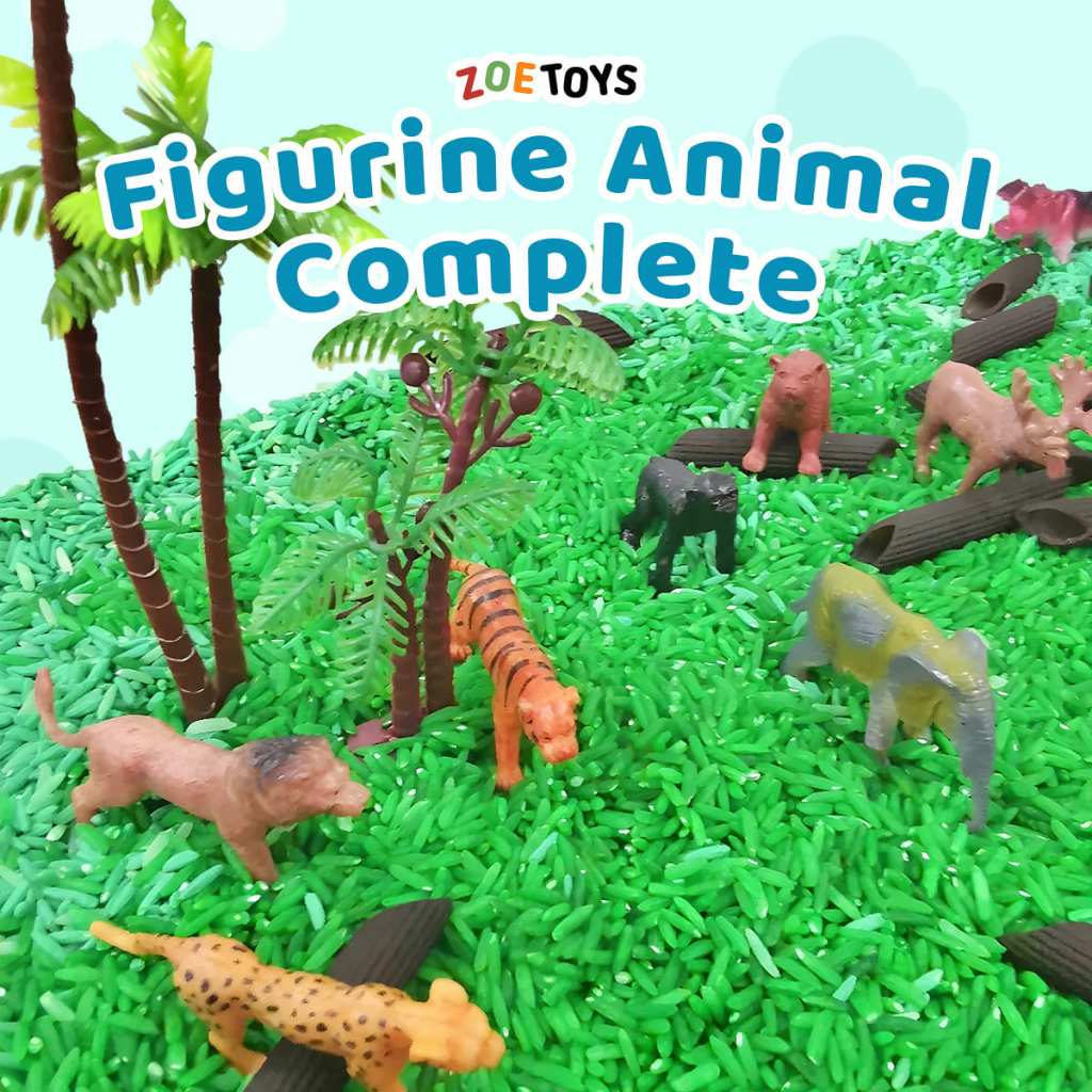 Zoetoys Figurine Animals Set | Small Complete Medium Ocean Bug set ...