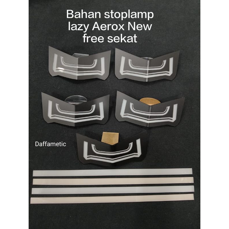 Acrylic stop lamp material LAZY Yamaha Aerox 155 Aerox New | Shopee ...