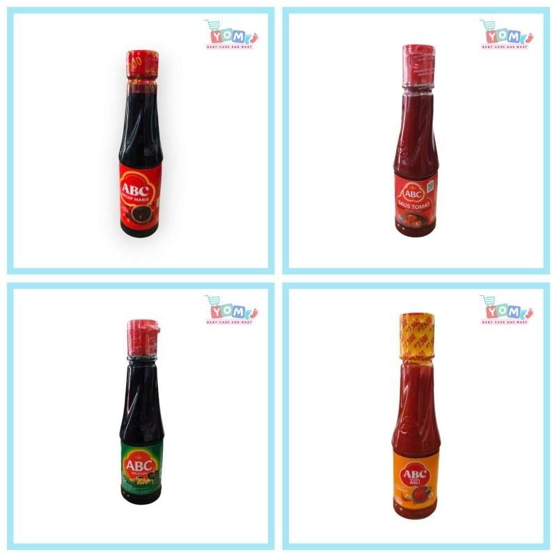 ABC Tomato Sauce, ABC Chili Sauce, ABC Soy Sauce | Shopee Philippines