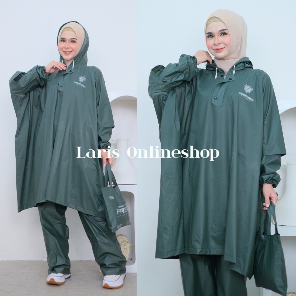 Indoplast Poncho Raincoat with Sleeves and Pants Jumbo Premio Orbit ...