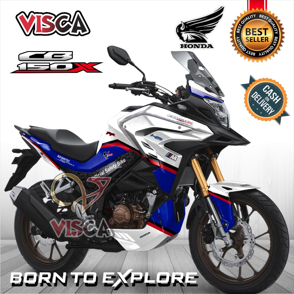 Decal Cb150x New Full Body Sticker Cb 150x New Full Body Striping Cb ...