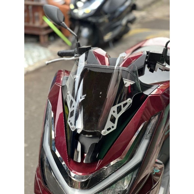 Visor pcx 160-visor pcx 160 New 2025 Bracket - windshield pcx 160 ...