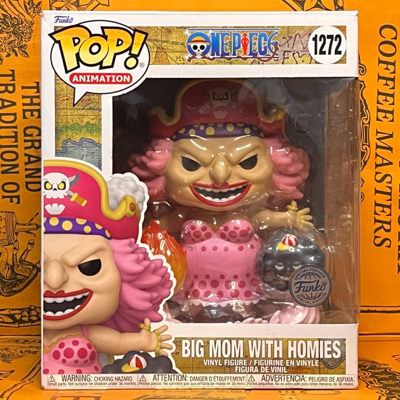 Funko Pop! Super Deluxe: One Piece - Big Mom With Homies | Special ...