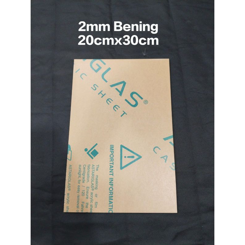 Clear Acrylic Sheet 2mm Thick 20cm x 30cm | Shopee Philippines